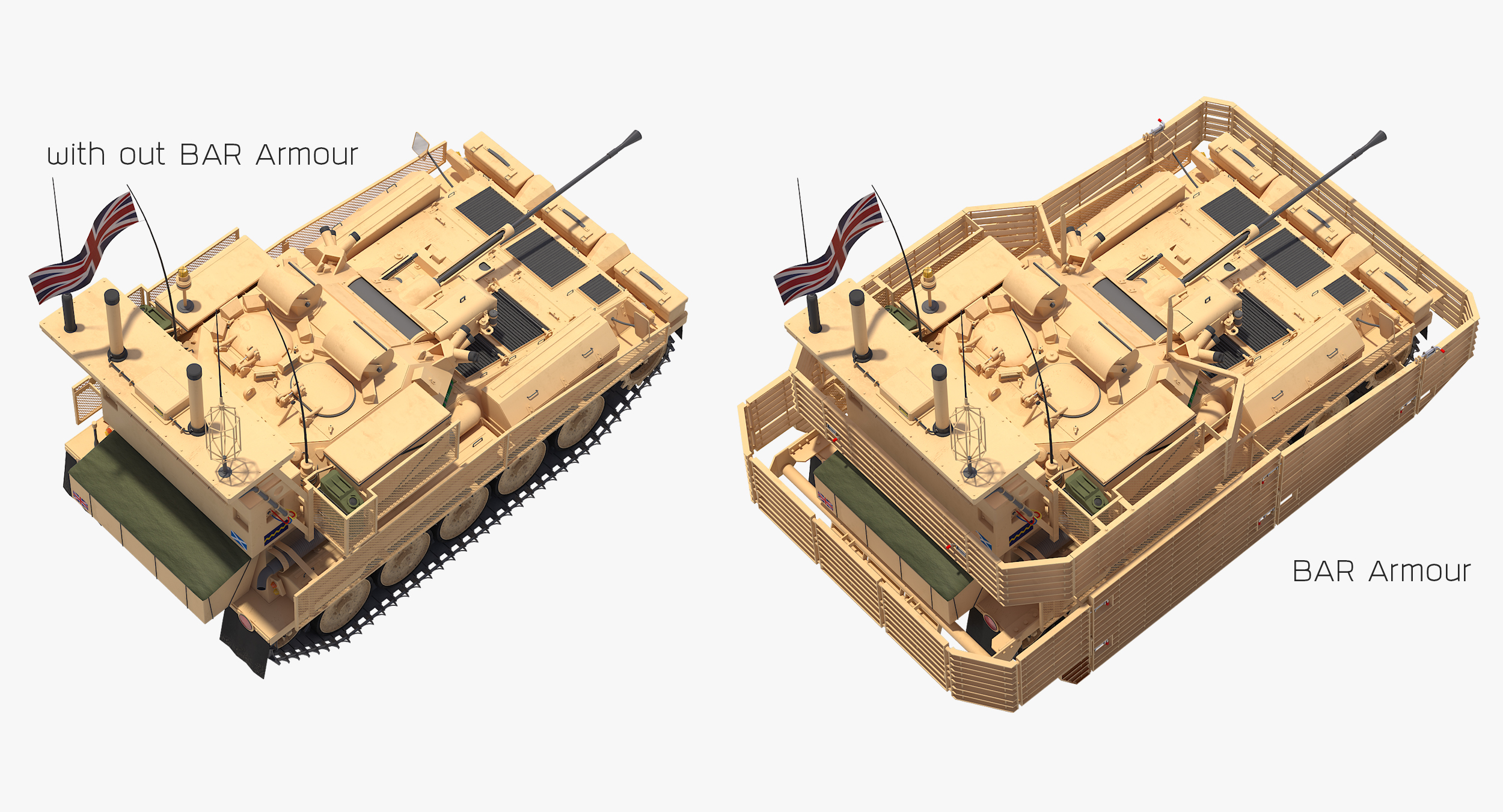 Cvr t fv107 scimitar 3D model - TurboSquid 1255094