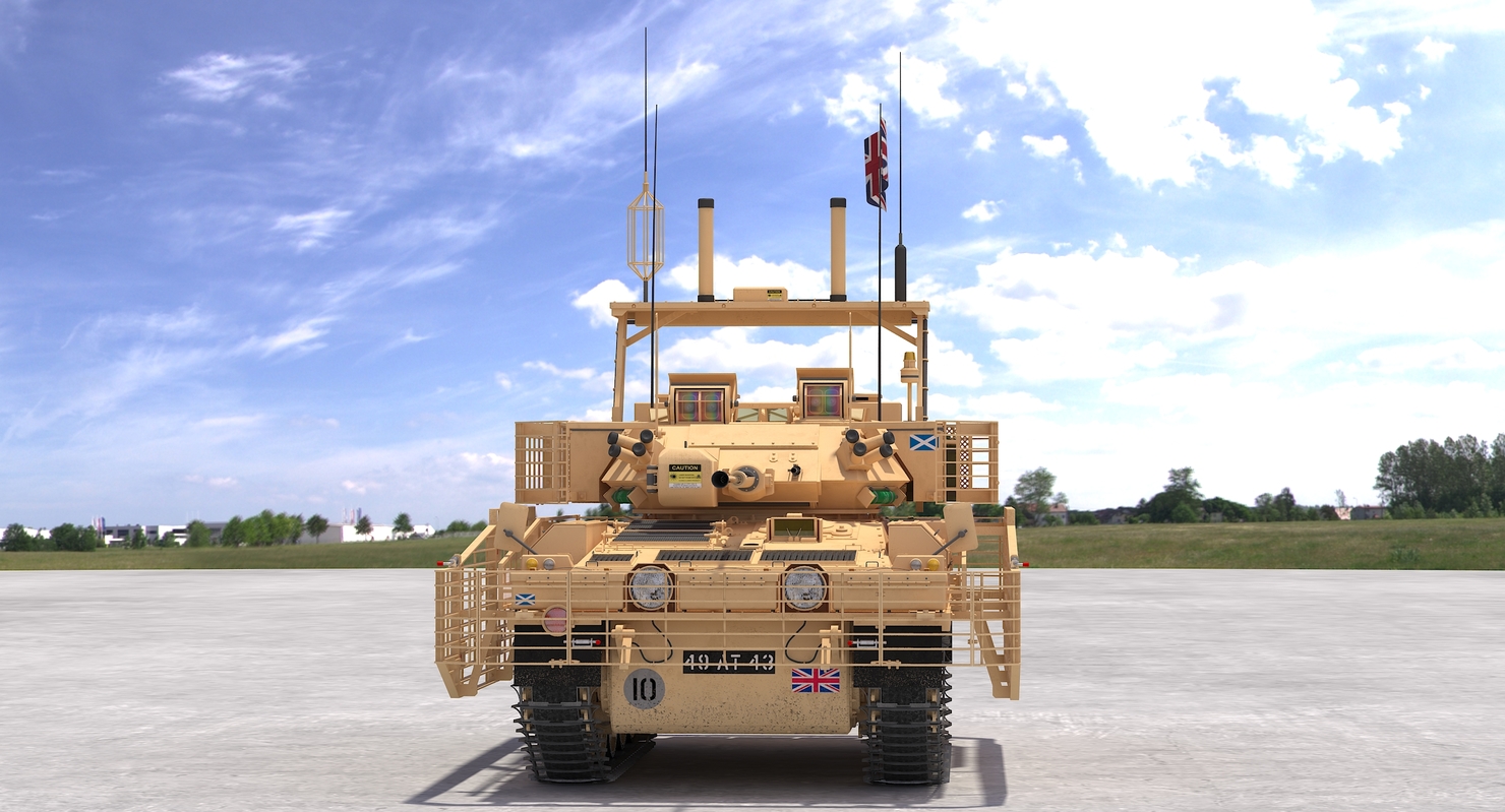 Cvr t fv107 scimitar 3D model - TurboSquid 1255094