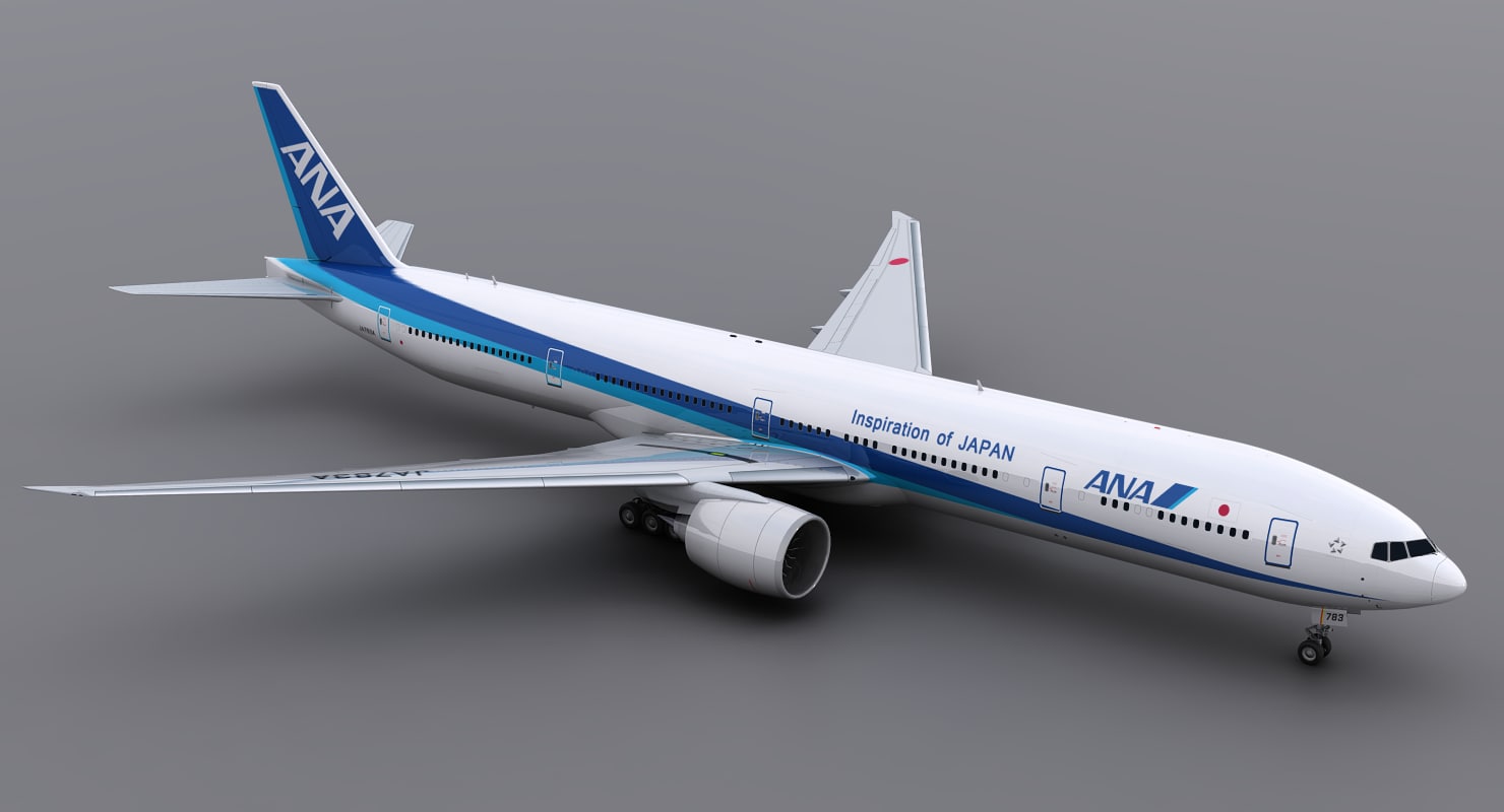 777-300 ana model - TurboSquid 1255166