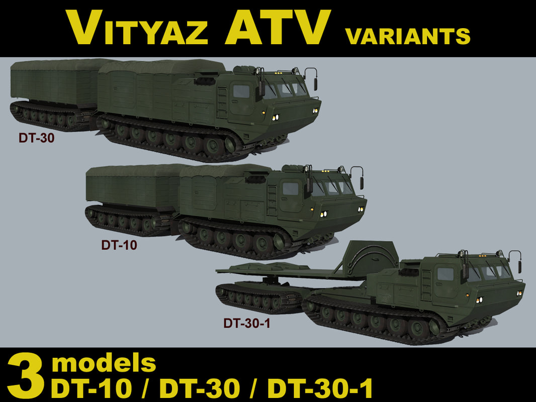 3D vityaz atv model - TurboSquid 1255196