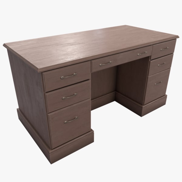 Free Blender Desk Models | TurboSquid