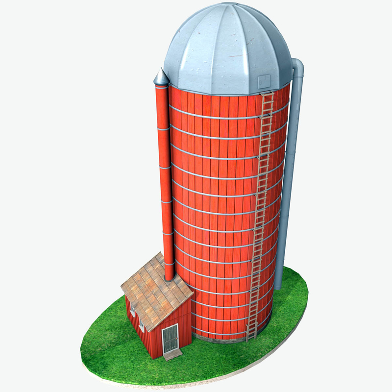 3D farm buildings model - TurboSquid 1255468