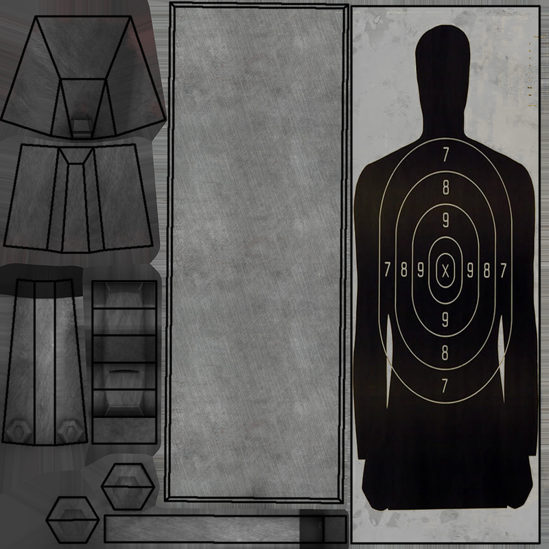 3D military target ready - TurboSquid 1255568