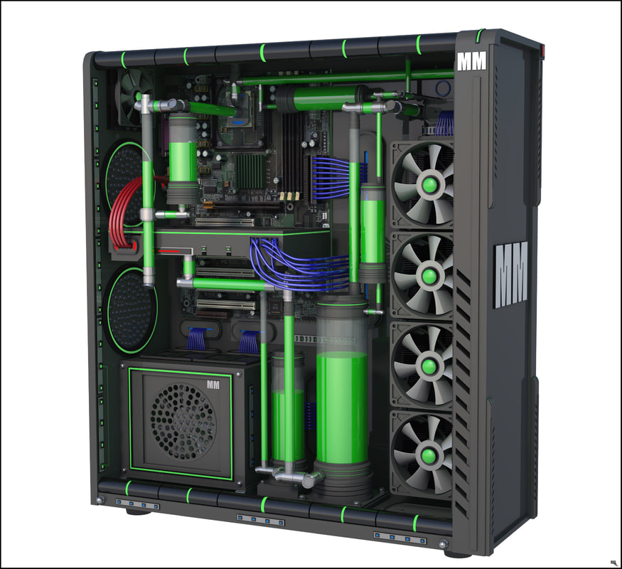 Computer pc model - TurboSquid 1255575