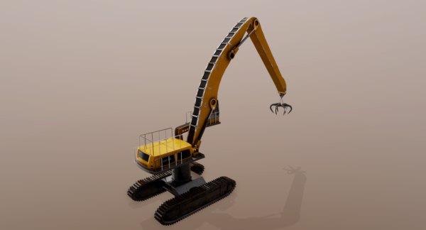 Guindaste Liebherr LH110 Modelo 3D - TurboSquid 1255564
