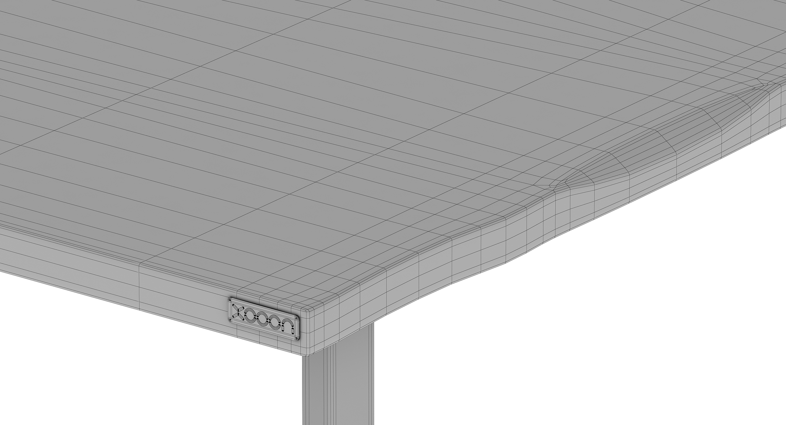 3D xooon vision saloon table model - TurboSquid 1255567