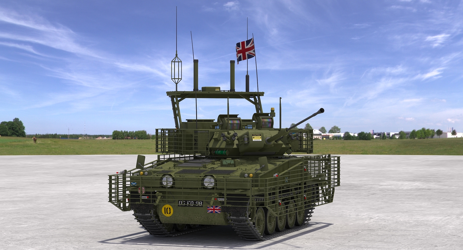 3D cvr t fv107 scimitar model - TurboSquid 1255713