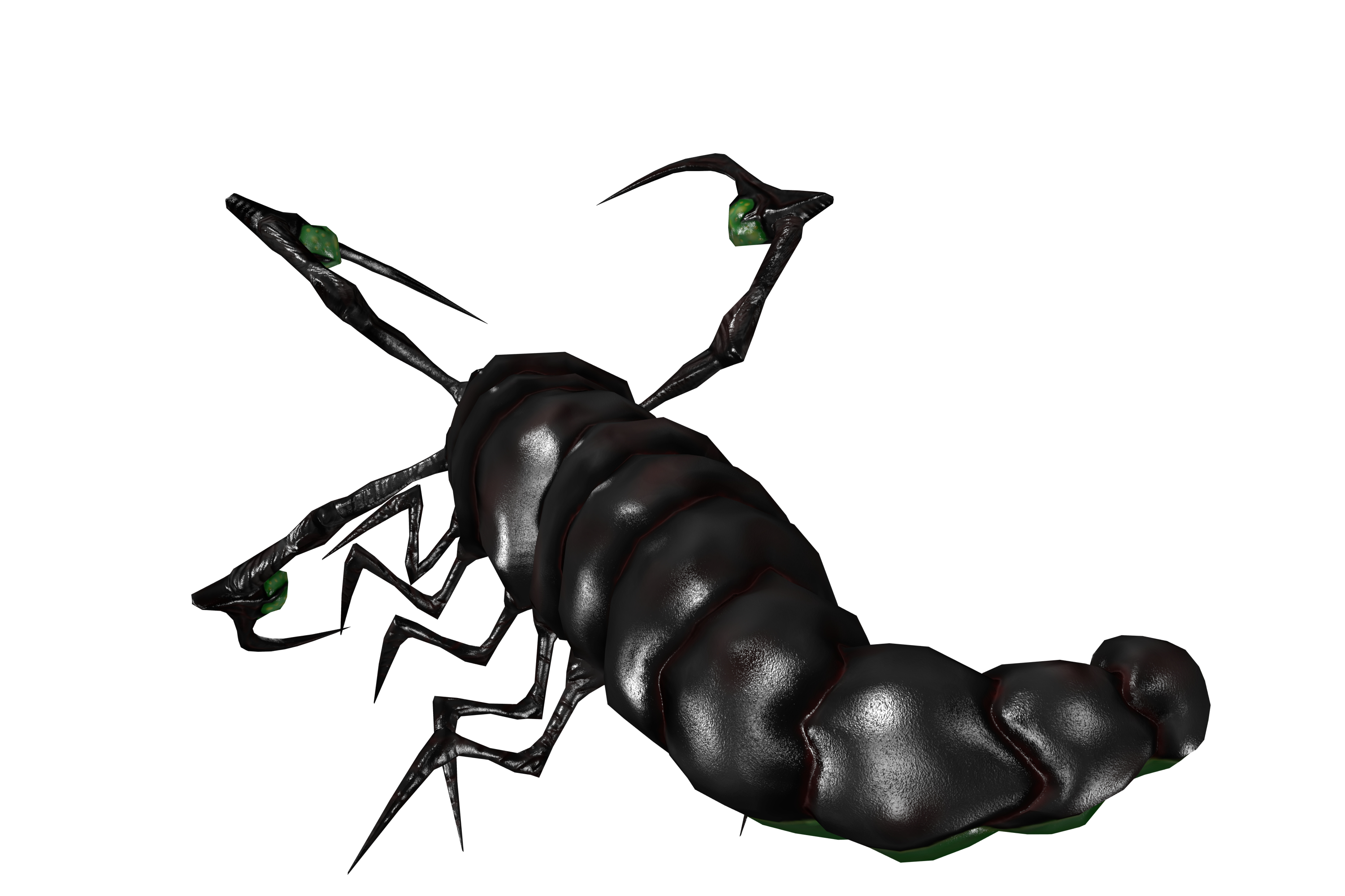 Larva monster model - TurboSquid 1255968