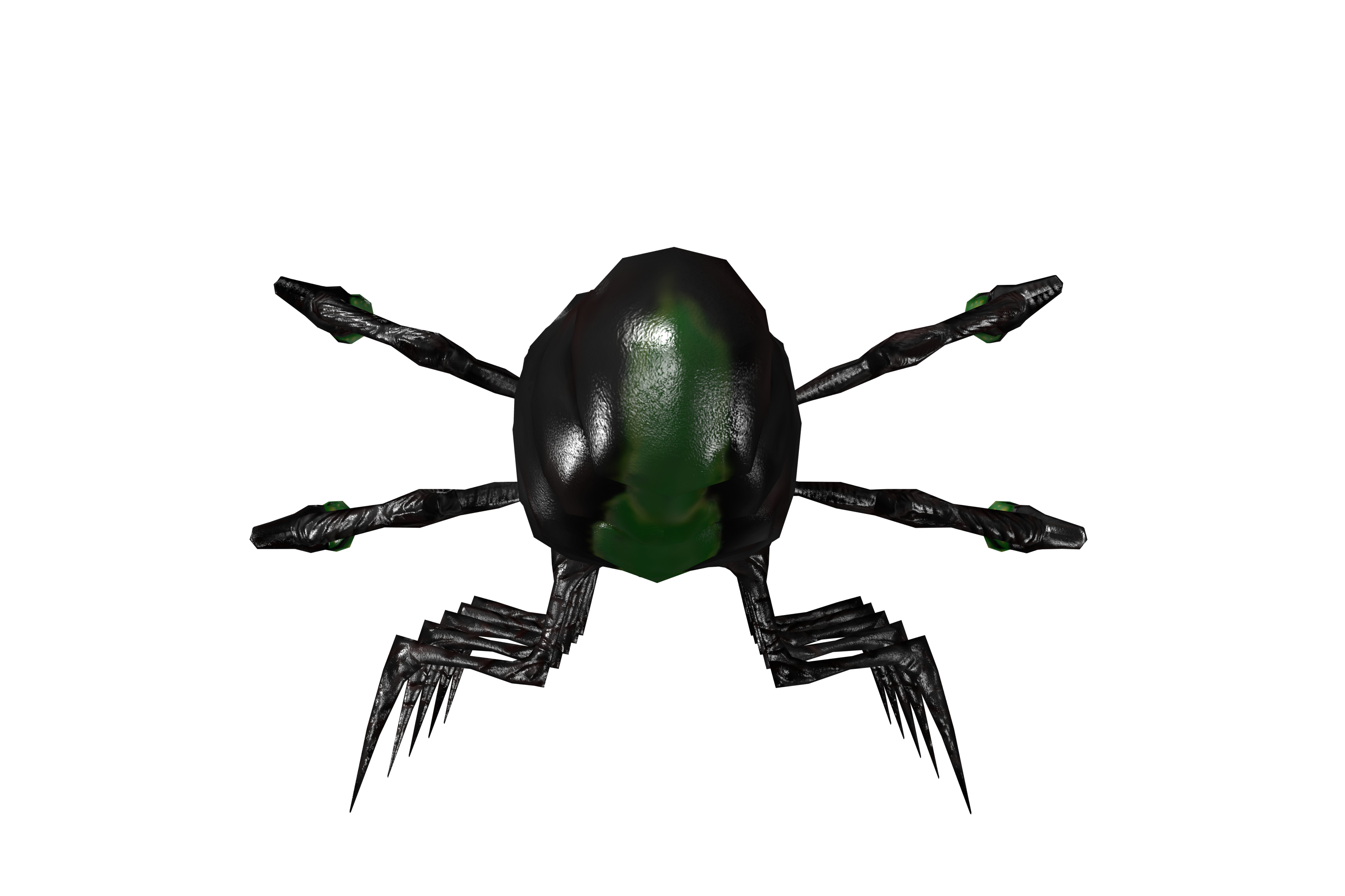 Larva Monster Model Turbosquid 1255968