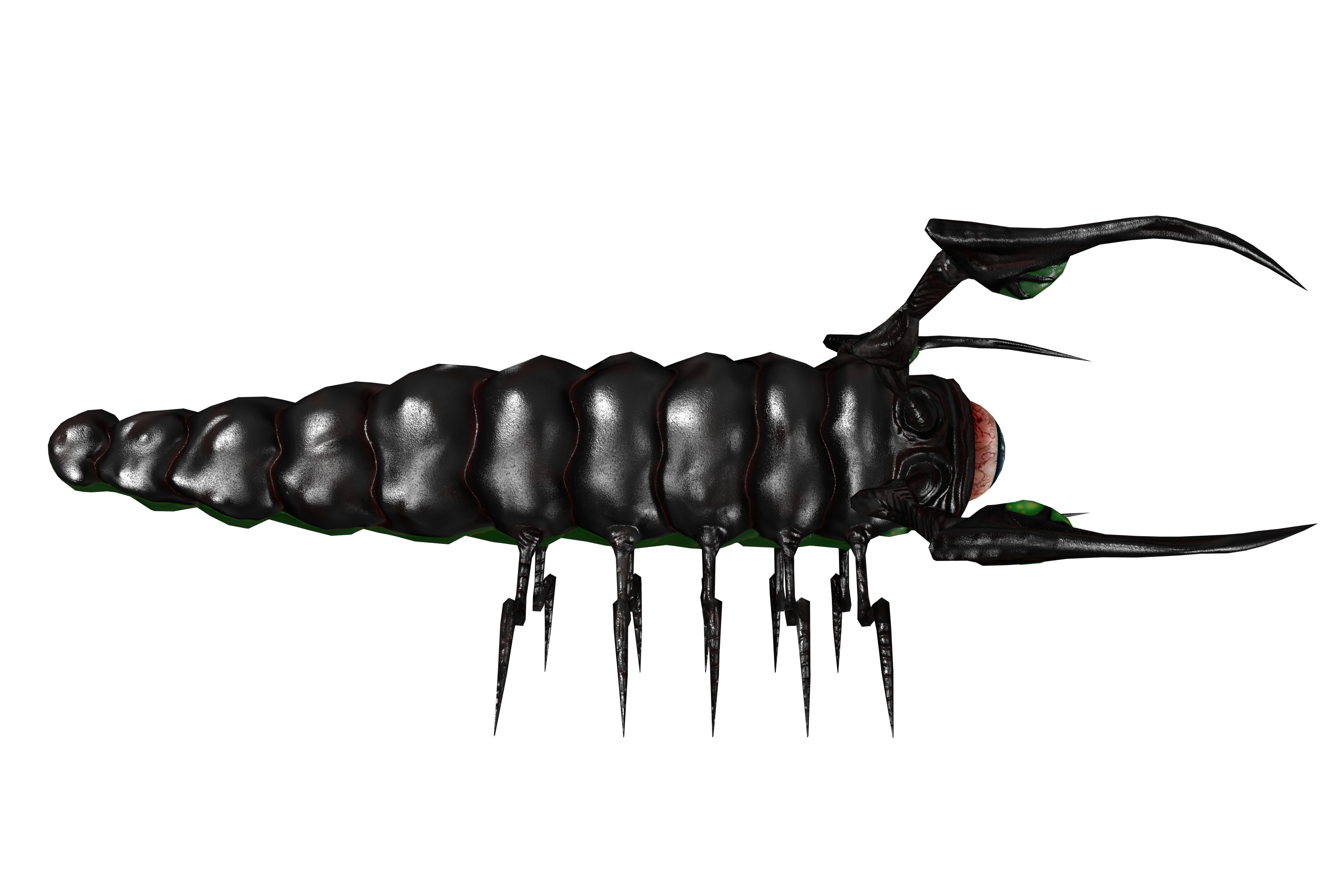 Larva monster model - TurboSquid 1255968