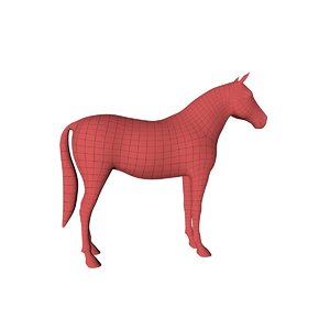 domestic animals base mesh 3d c4d