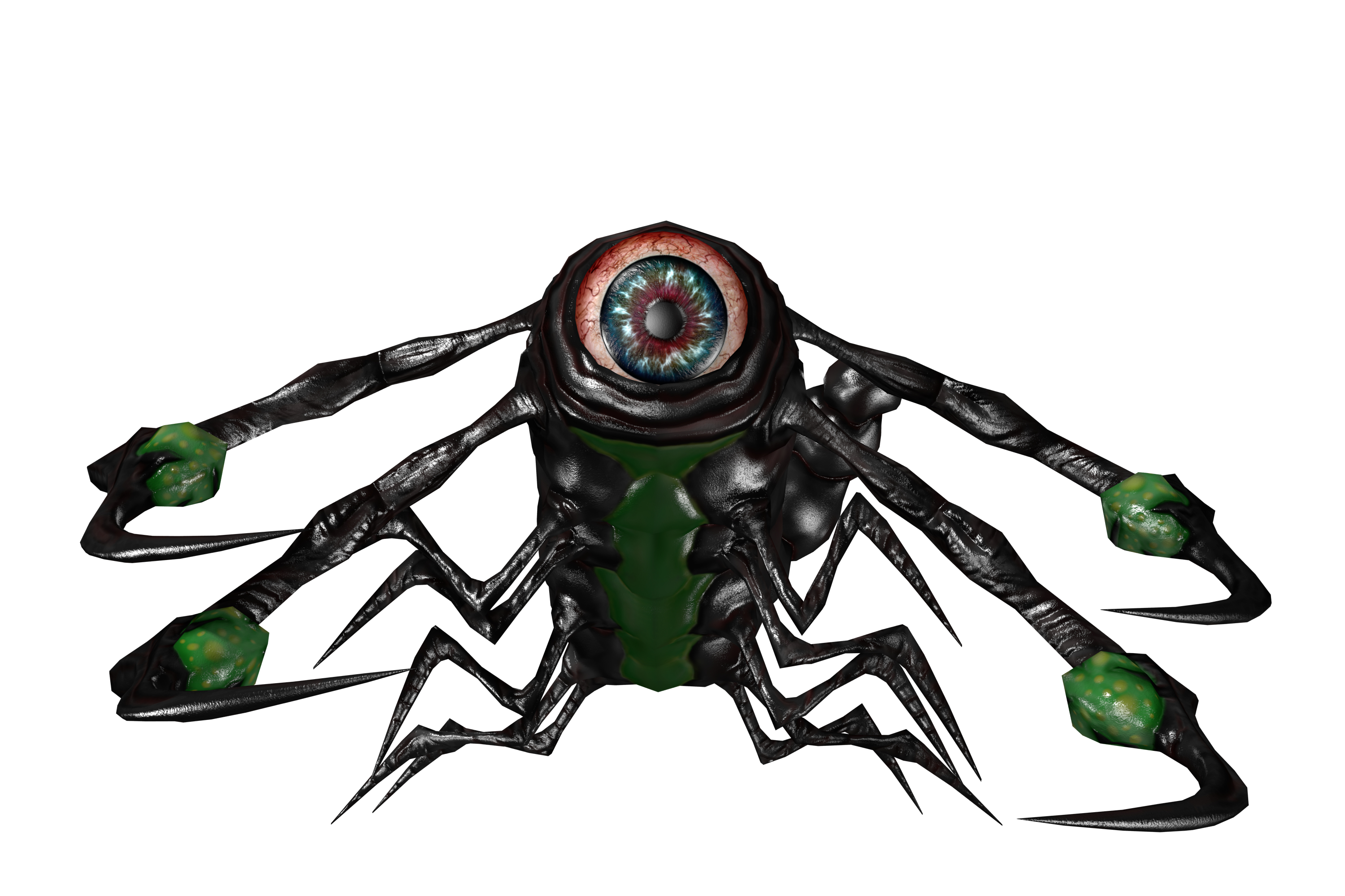 Larva monster model - TurboSquid 1255968
