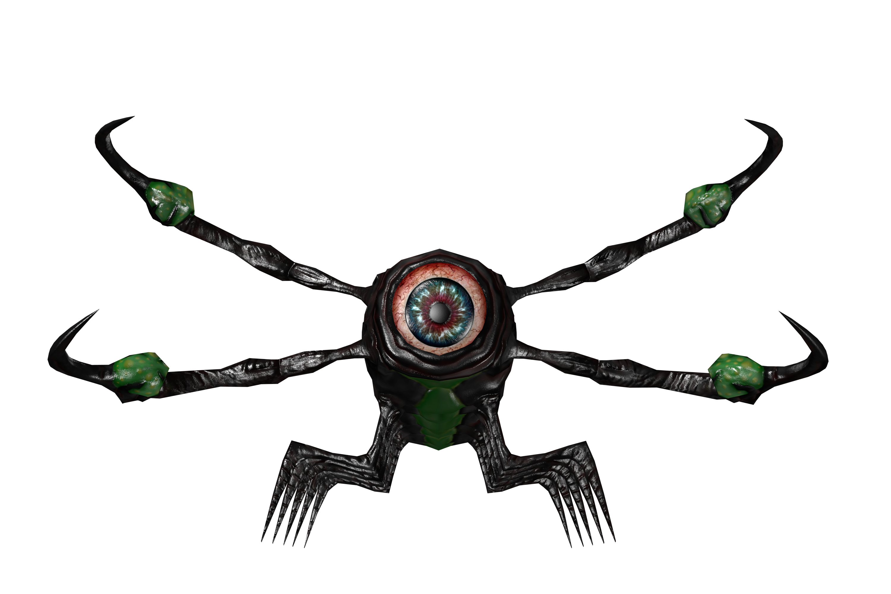 Larva monster model - TurboSquid 1255968