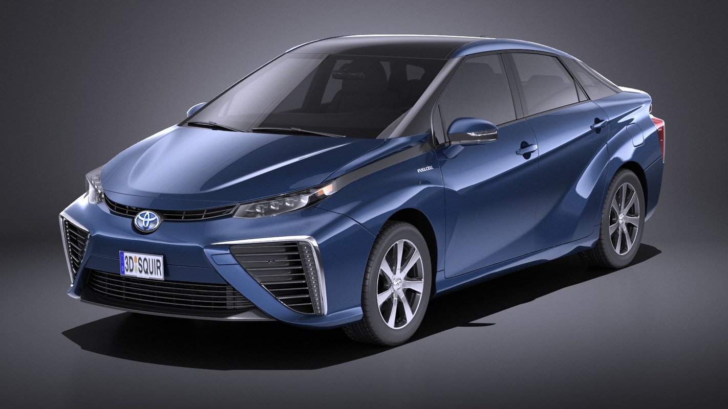3D toyota 2018 mirai - TurboSquid 1256045