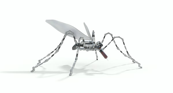 3D sci-fi mosquito robot concept - TurboSquid 1256203
