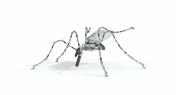 3D sci-fi mosquito robot concept - TurboSquid 1256203
