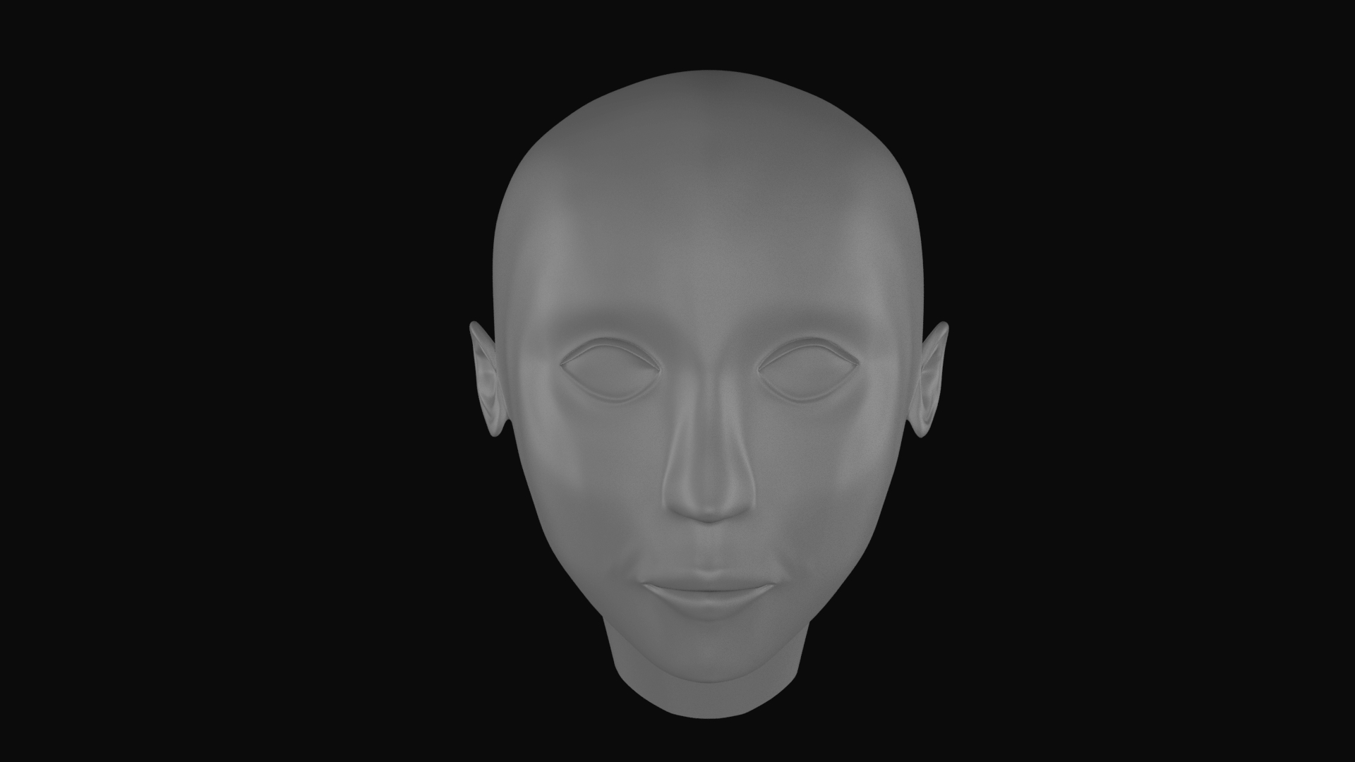 Human head 3D model - TurboSquid 1256238