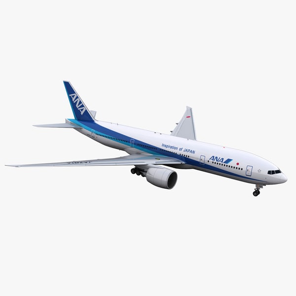 777-200 ana 3D model - TurboSquid 1256653