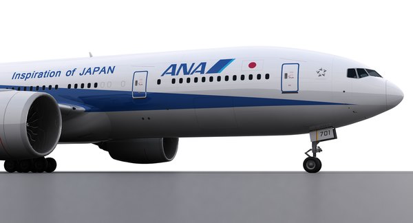 777-200 ana 3D model - TurboSquid 1256653