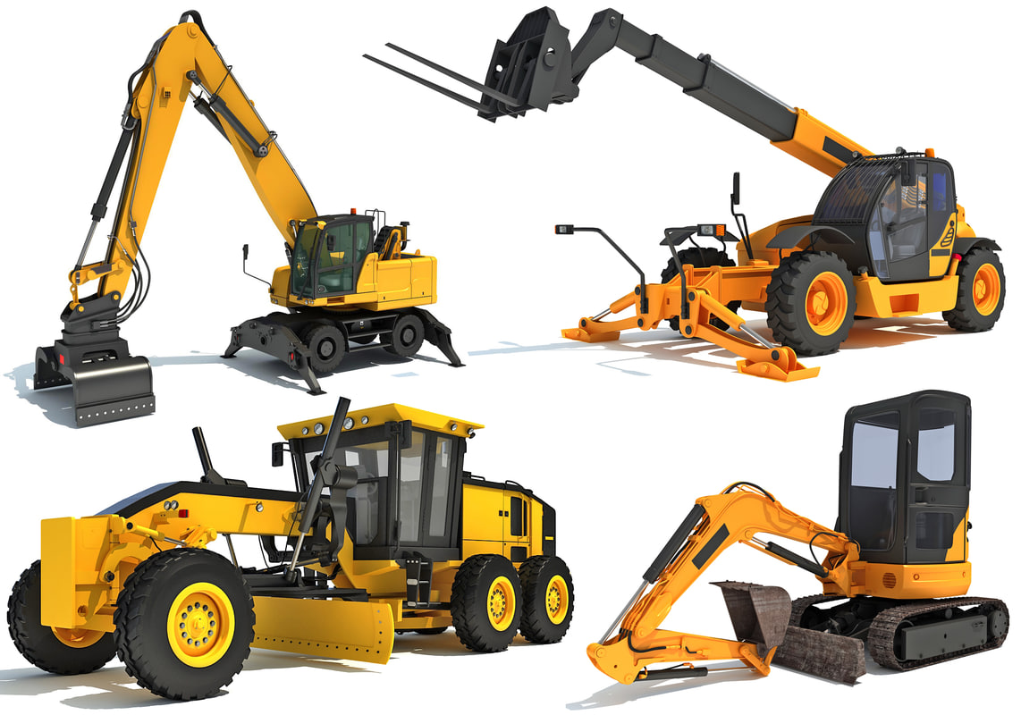 3D construction vehicles - TurboSquid 1256805