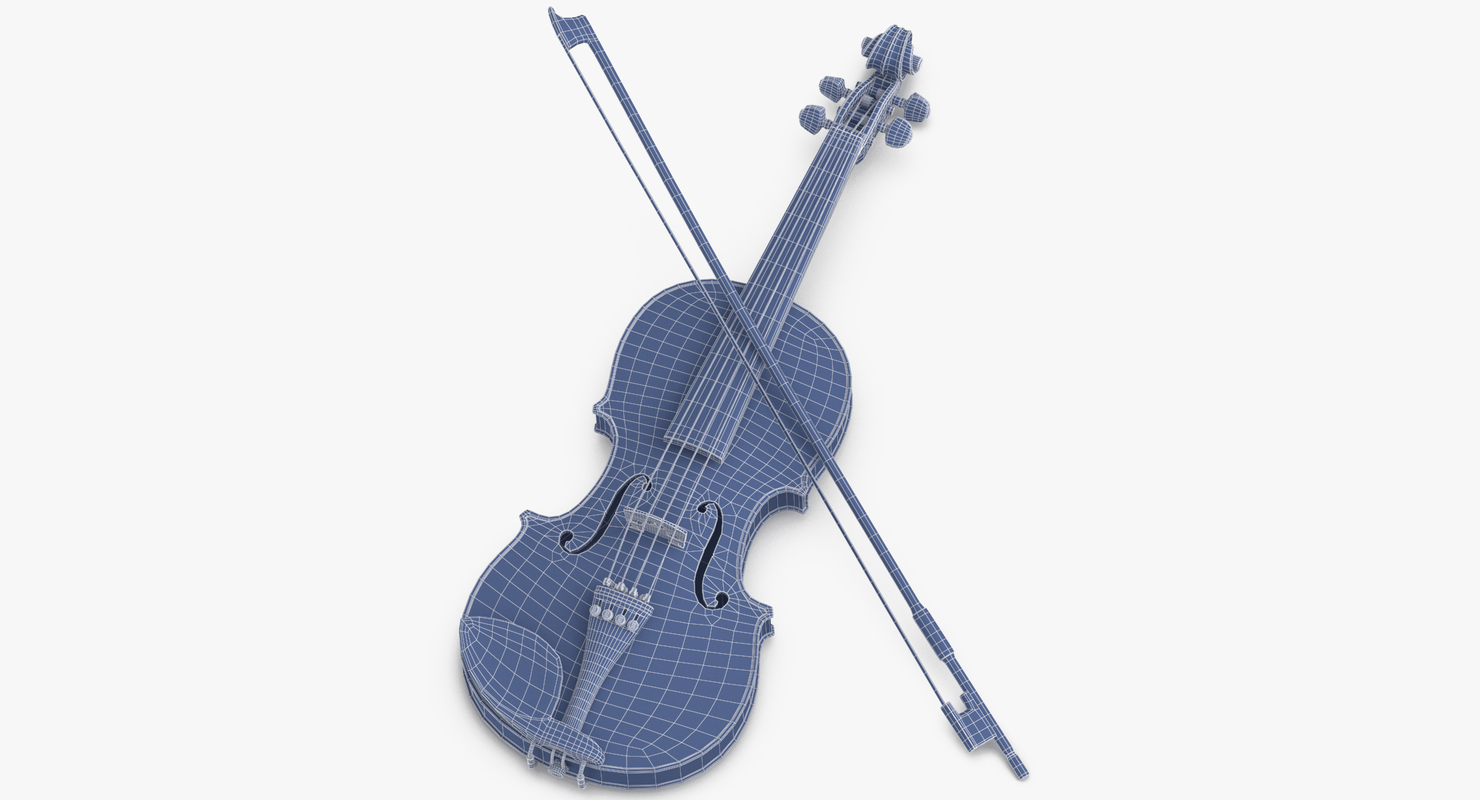 3D violin model - TurboSquid 1257262