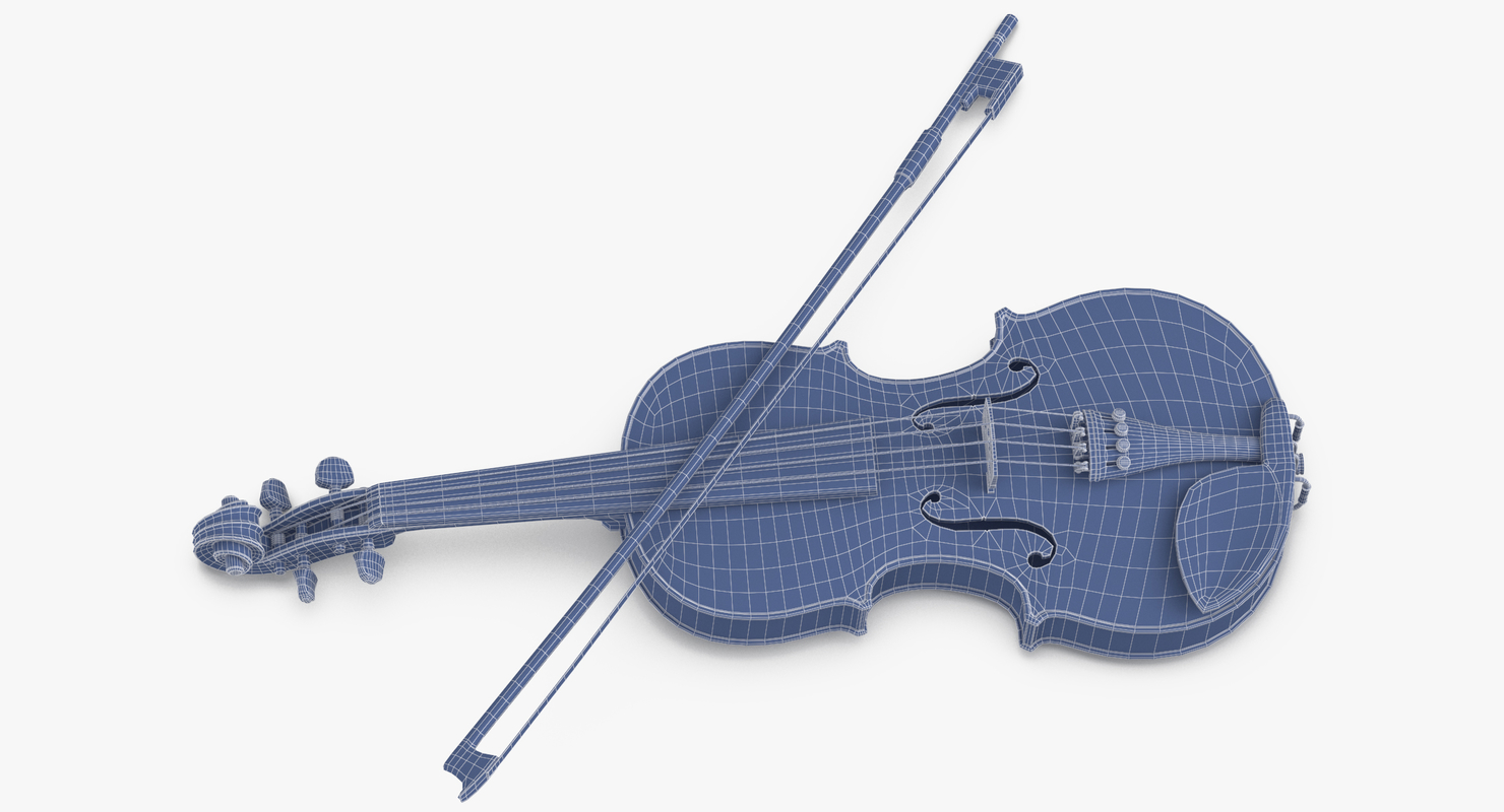 3D violin model - TurboSquid 1257262
