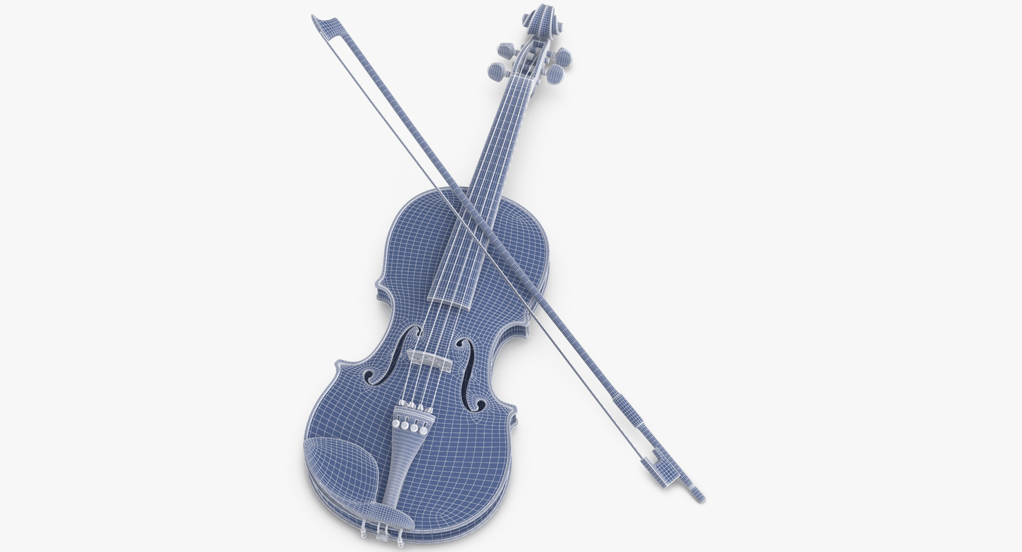 3D violin model - TurboSquid 1257262