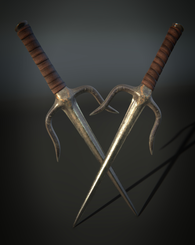 3D model sai weapon - TurboSquid 1257413