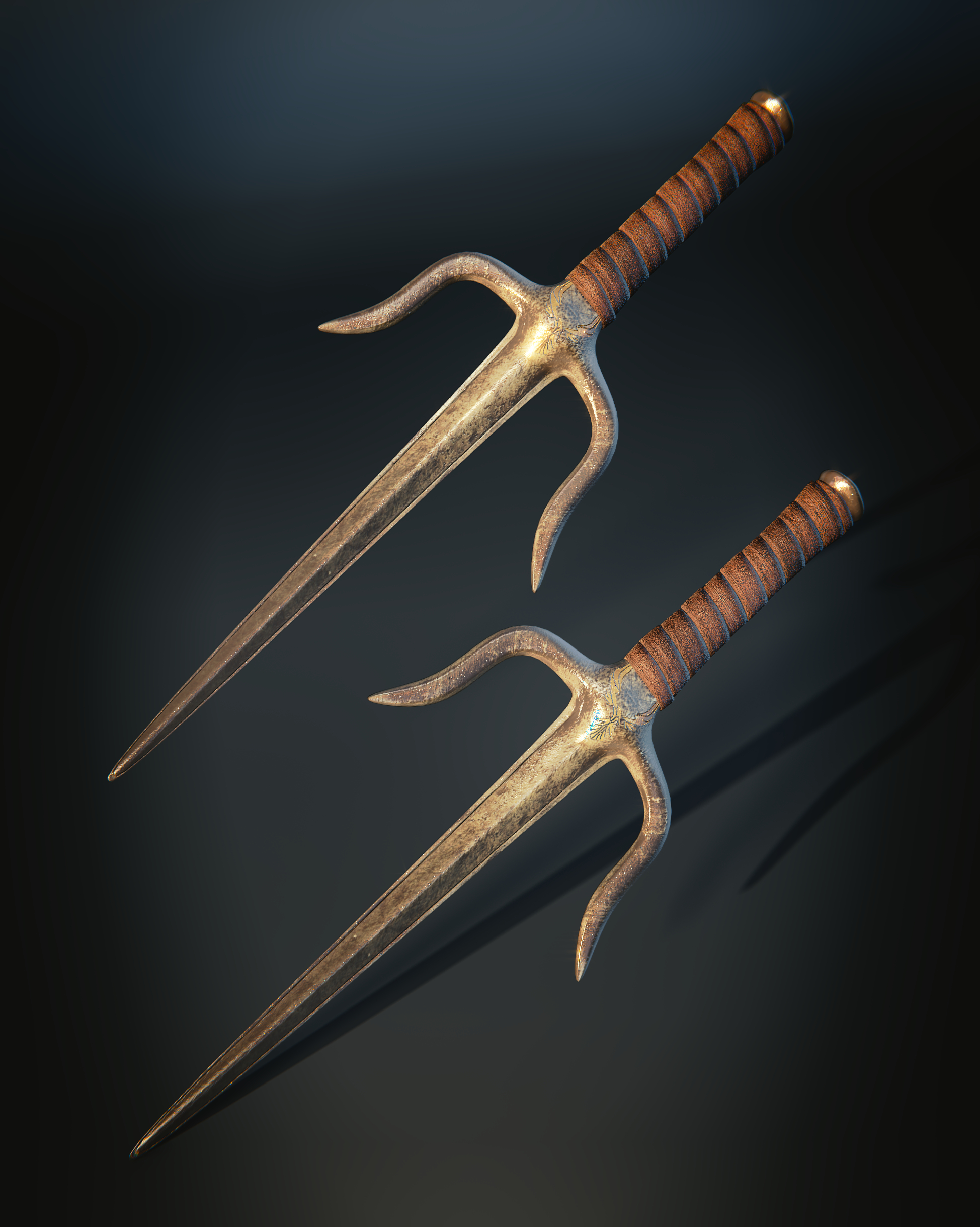 3D model sai weapon - TurboSquid 1257413