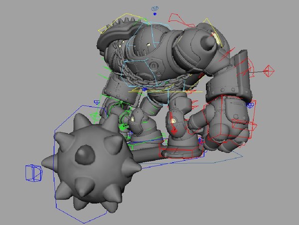 Rig model - TurboSquid 1257551