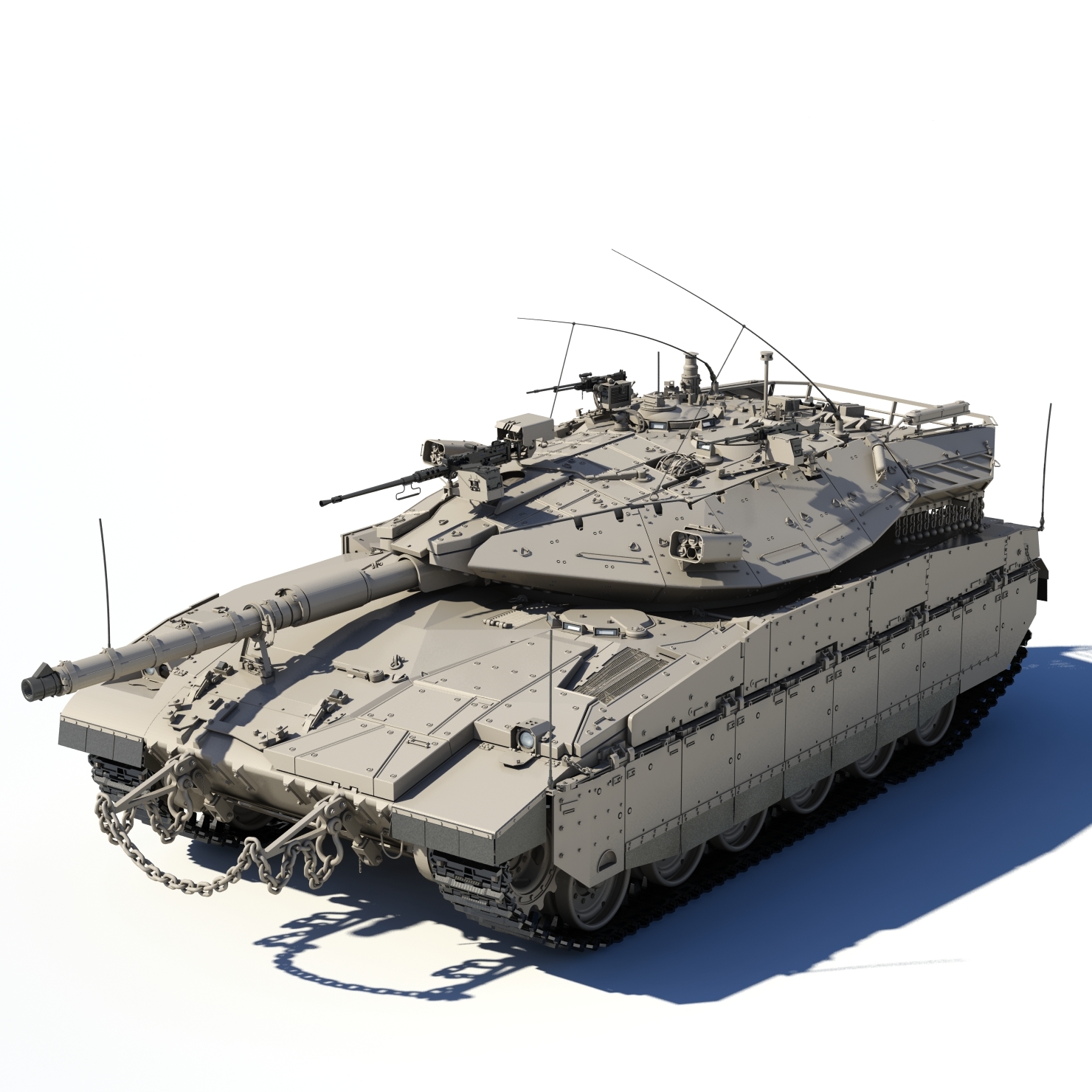 Merkava 2 mk 2d 3D - TurboSquid 1252306