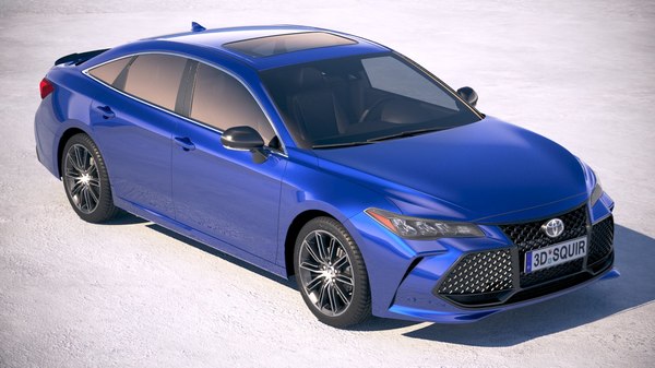 3D toyota avalon 2019 model - TurboSquid 1258288