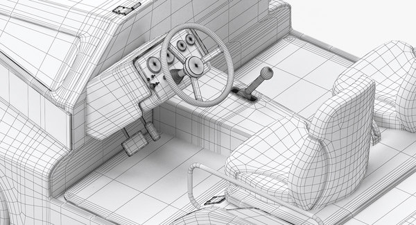 Tow tractor tug m1a 3D model - TurboSquid 1258349