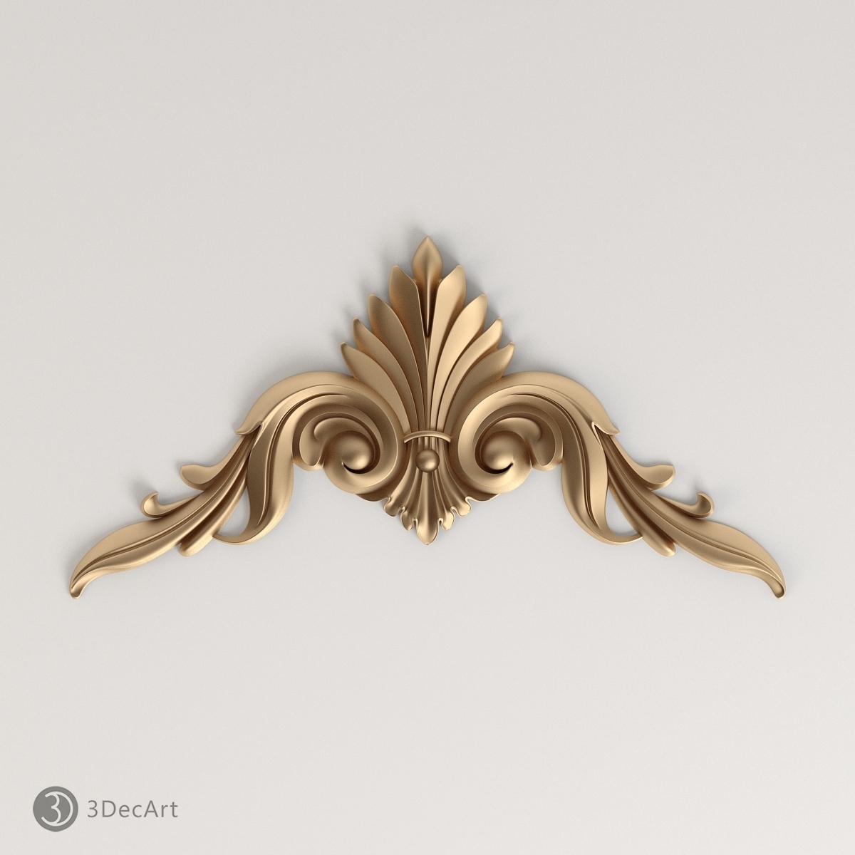 carved scroll 3d max
