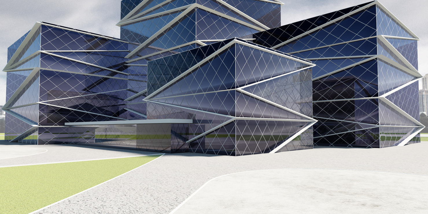 Modernes Gebäude 68 3D-Modell - TurboSquid 1258536