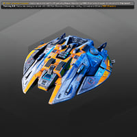 Fighter bb4 3D model - TurboSquid 1385063