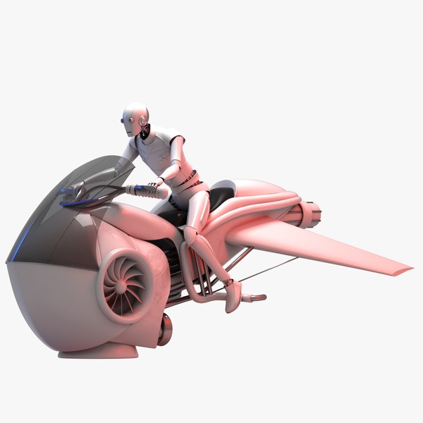3D модель Future Hover Bike - TurboSquid 1258608