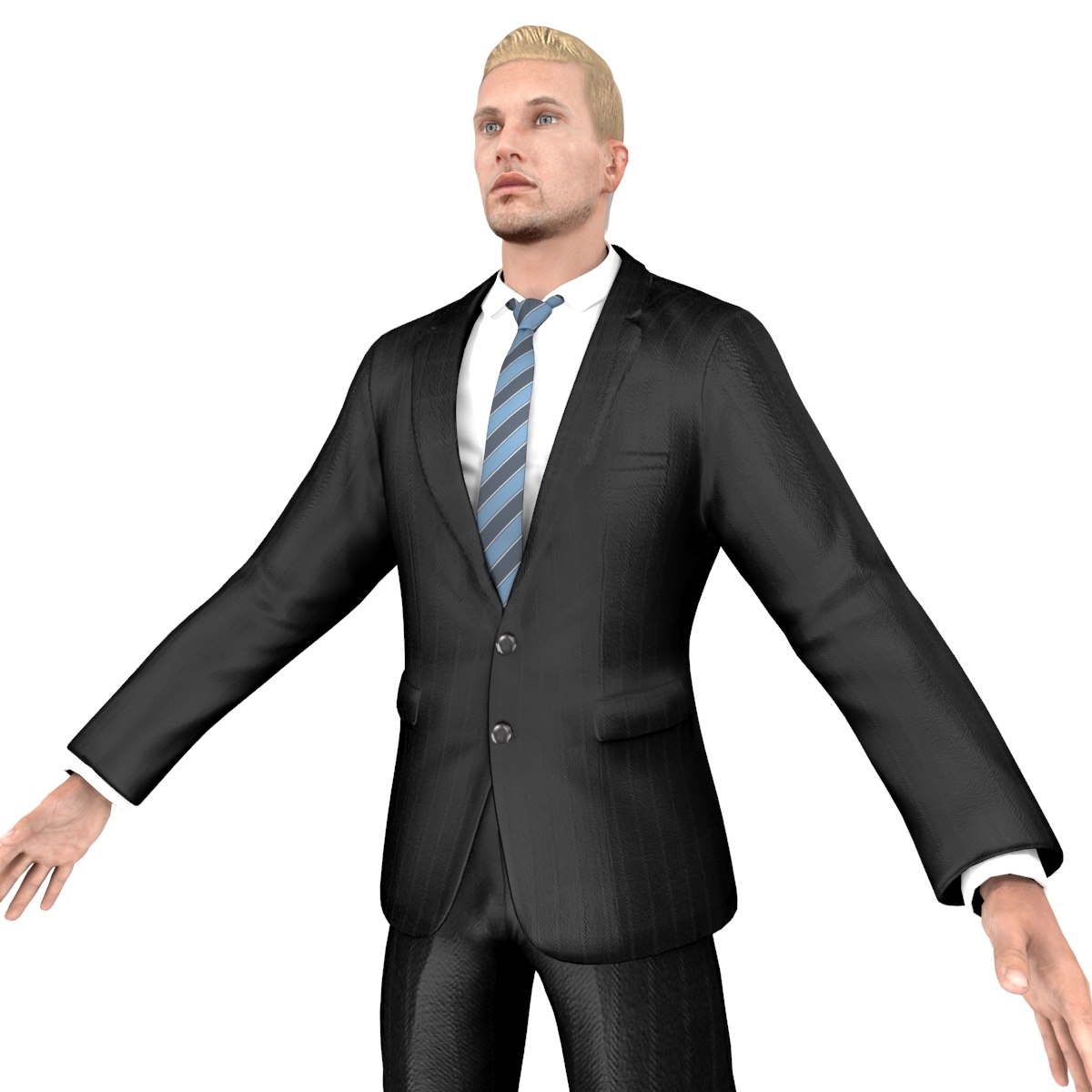 Pack young businessman man 3D model - TurboSquid 1258725