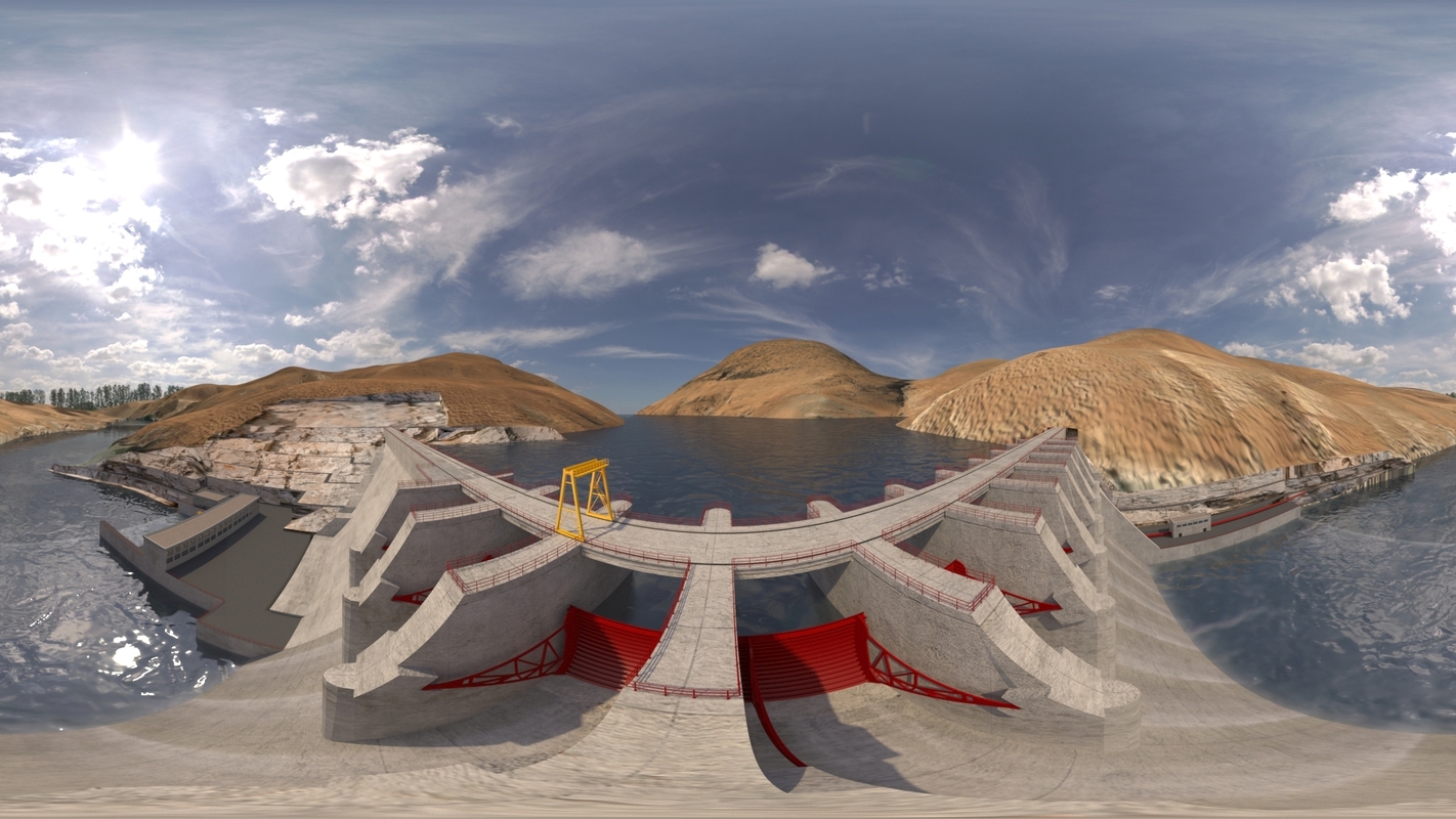 3D model dam - TurboSquid 1258810