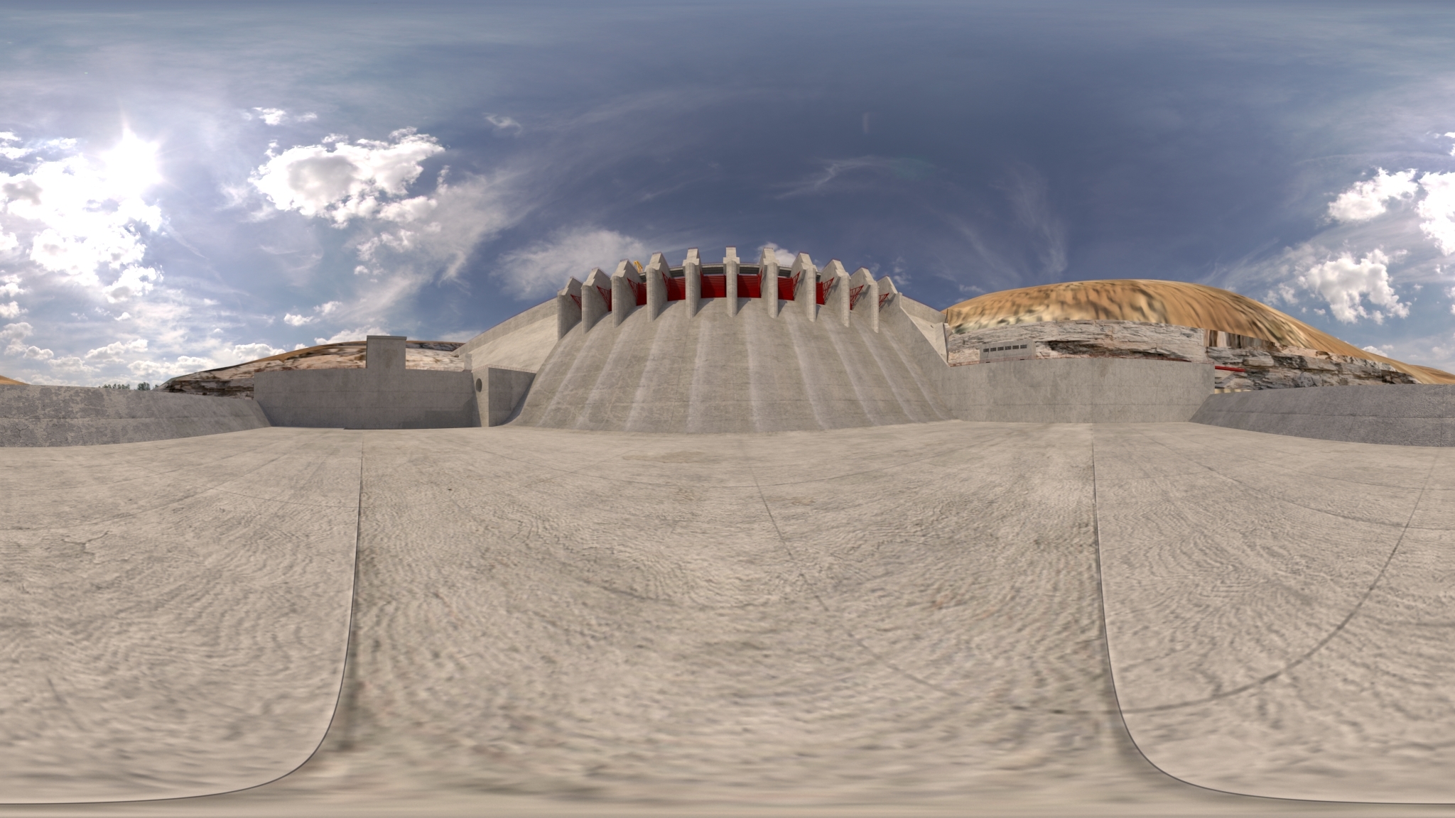 3D model dam - TurboSquid 1258810