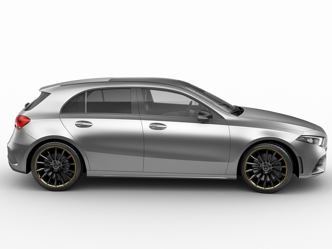 Mercedes a-class amg model - TurboSquid 1258902