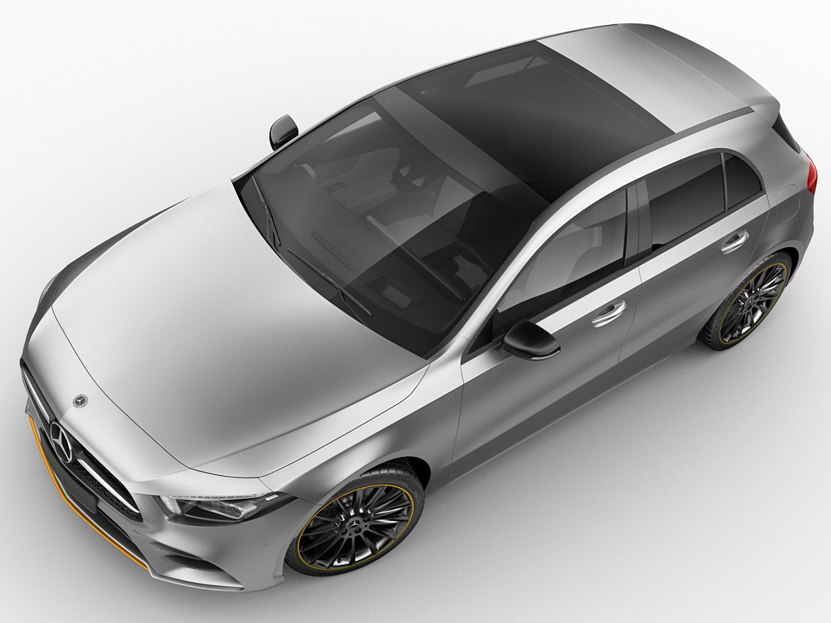 Mercedes a-class amg model - TurboSquid 1258902