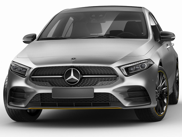 Mercedes a-class amg model - TurboSquid 1258902