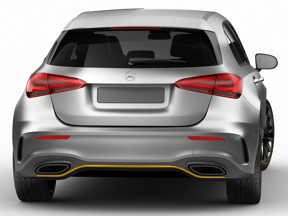 Mercedes a-class amg model - TurboSquid 1258902