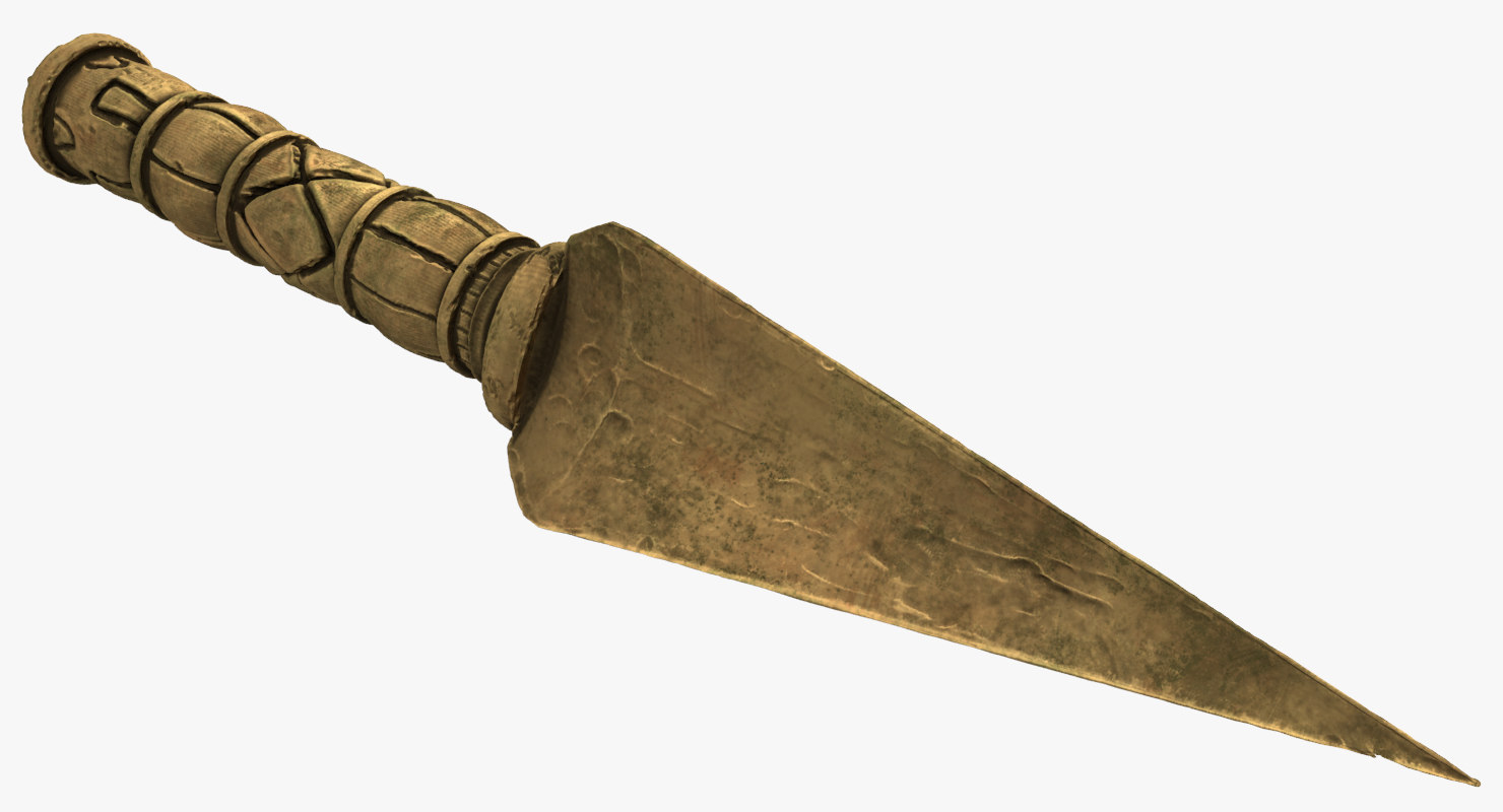 3D realistic ritual dagger model - TurboSquid 1259299