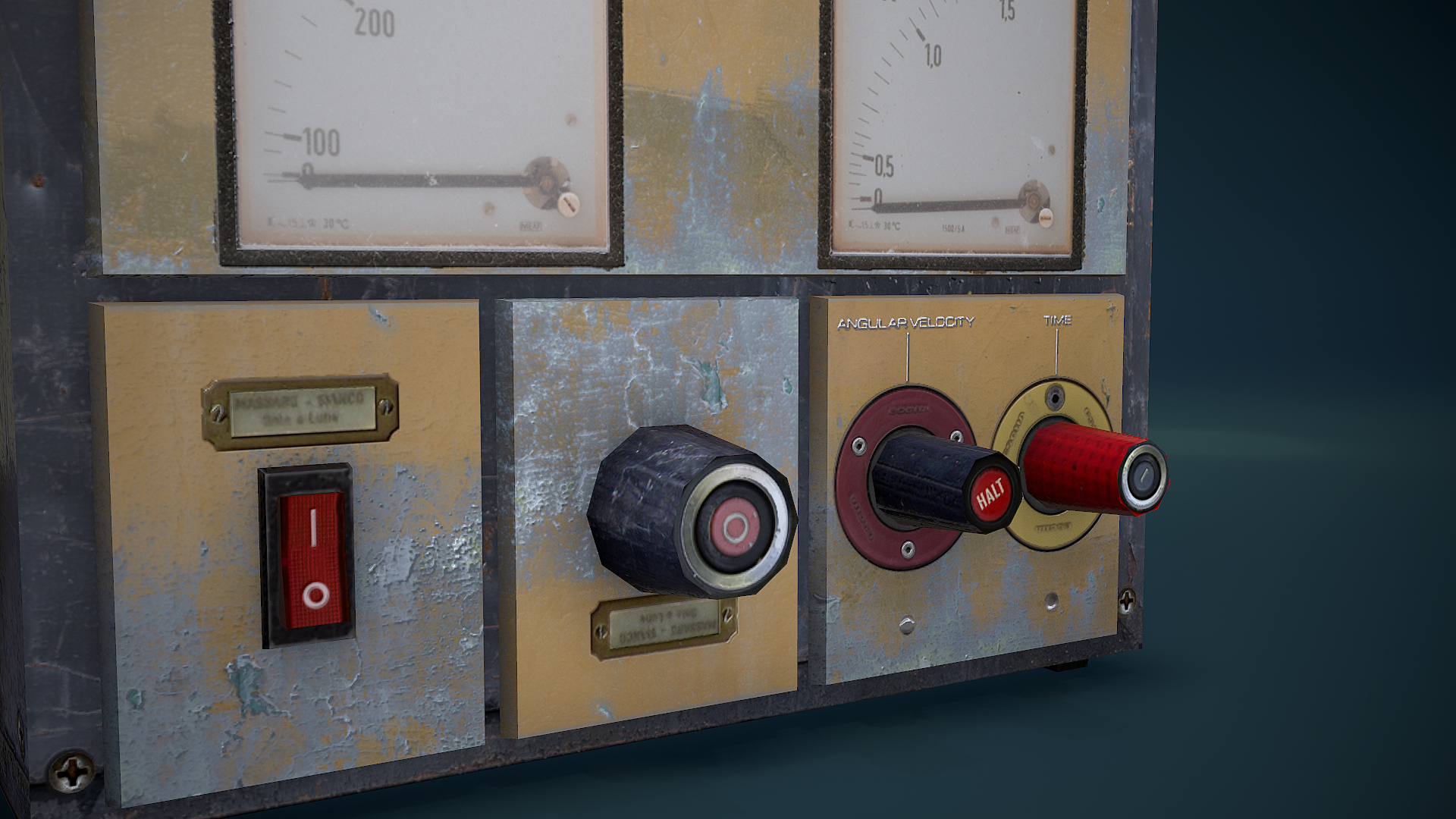 Ammeter 3D model - TurboSquid 1259318