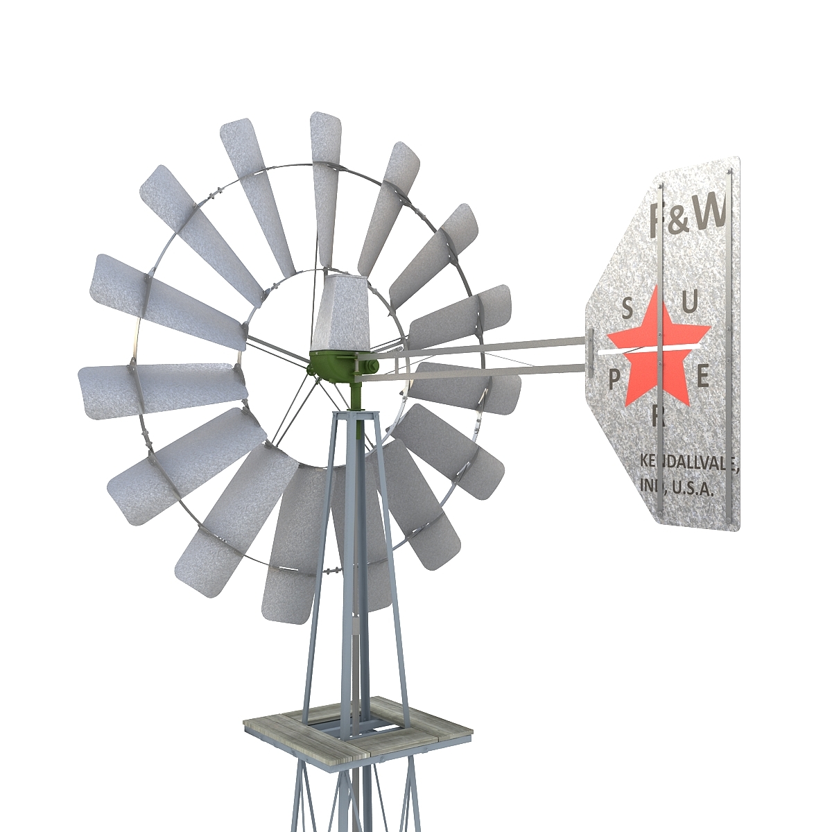 3d wind powered pump