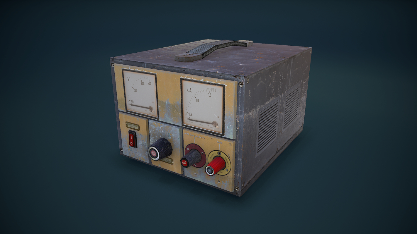 Ammeter 3D model - TurboSquid 1259318