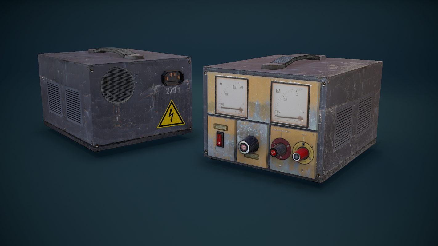 Ammeter 3D model - TurboSquid 1259318