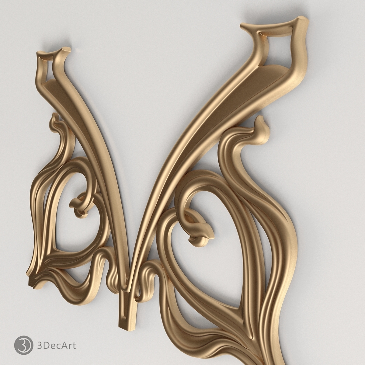 3d model carved scroll cnc